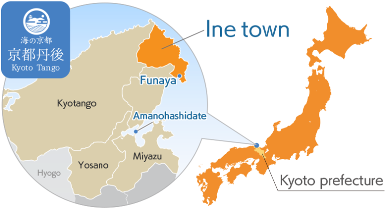Access to Ine town | Ine Tourist Information